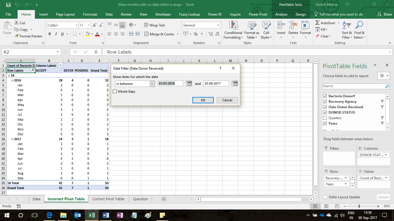 PIVOT TABLES Ashish Mathur s Blog